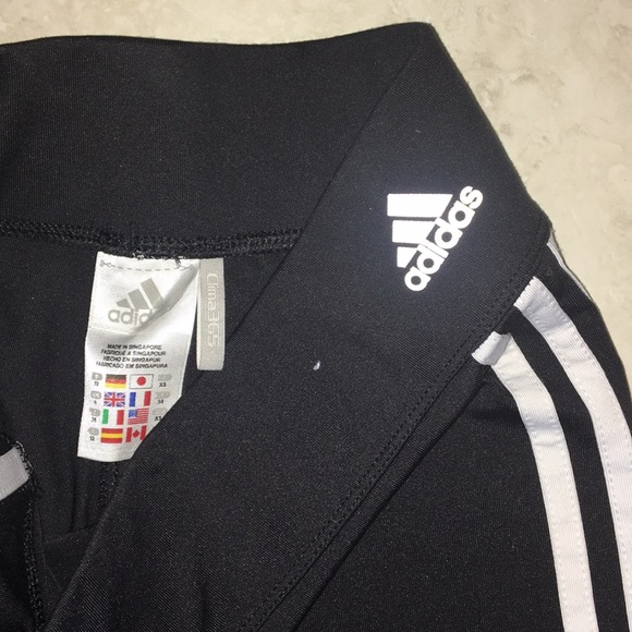 adidas | Pants & Jumpsuits | Adidas 3stripes Clima365 Black Pants ...